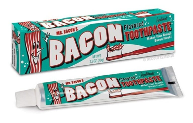 Bacon Flavored Toothpaste. What Is It and Where To Buy It? - Teethandtooth
