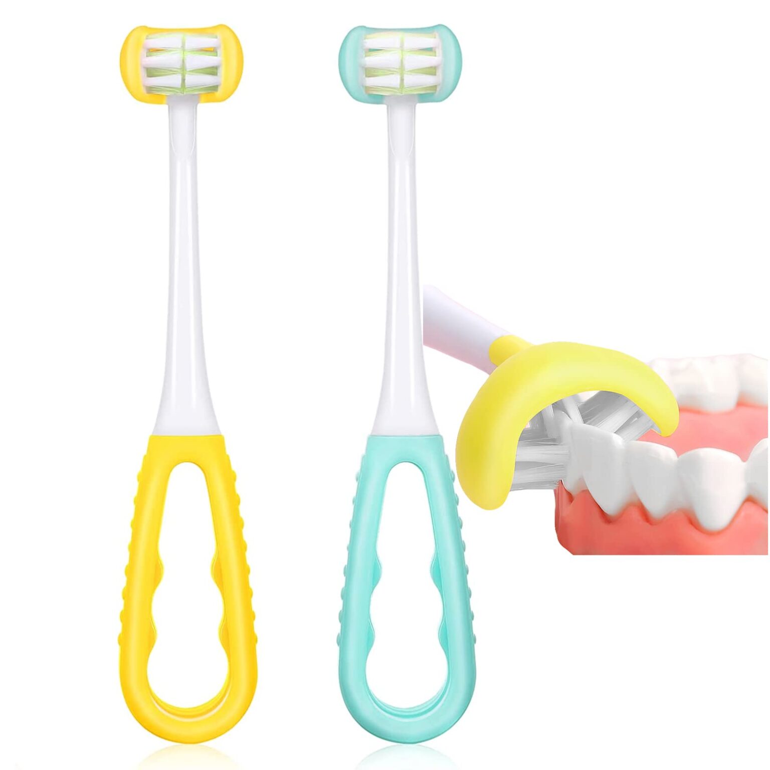 What Is Three Sided Toothbrush and How It Works? - Teethandtooth